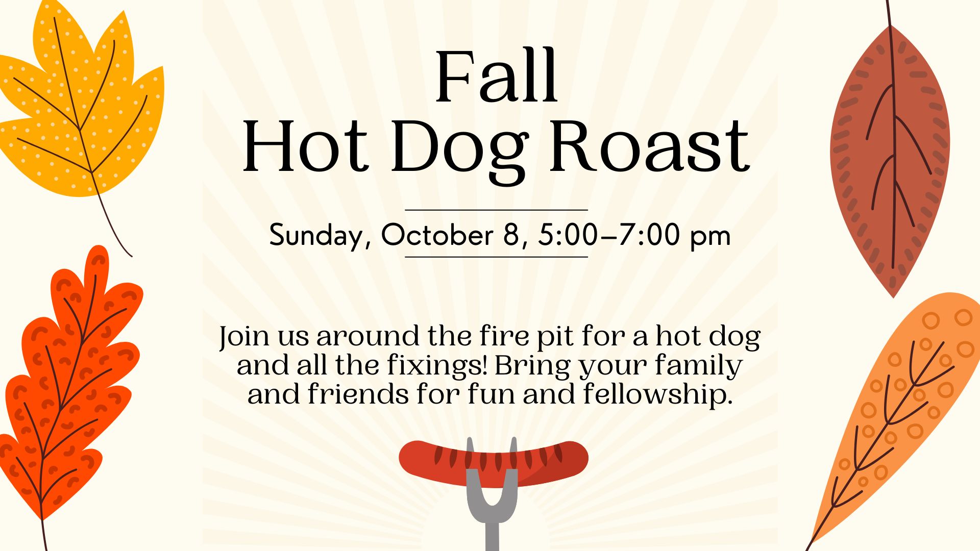 Fall Hot Dog Roast (9×16) – Zionsville Christian Church